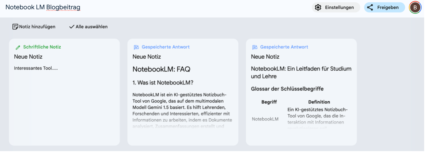 KI-Tools 3.0: NotebookLM® - digitallernen